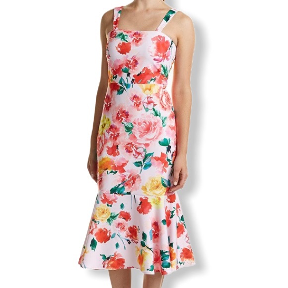 Laundry By Shelli Segal | Dresses | Laundry By Shelli Segal Midi Floral ...